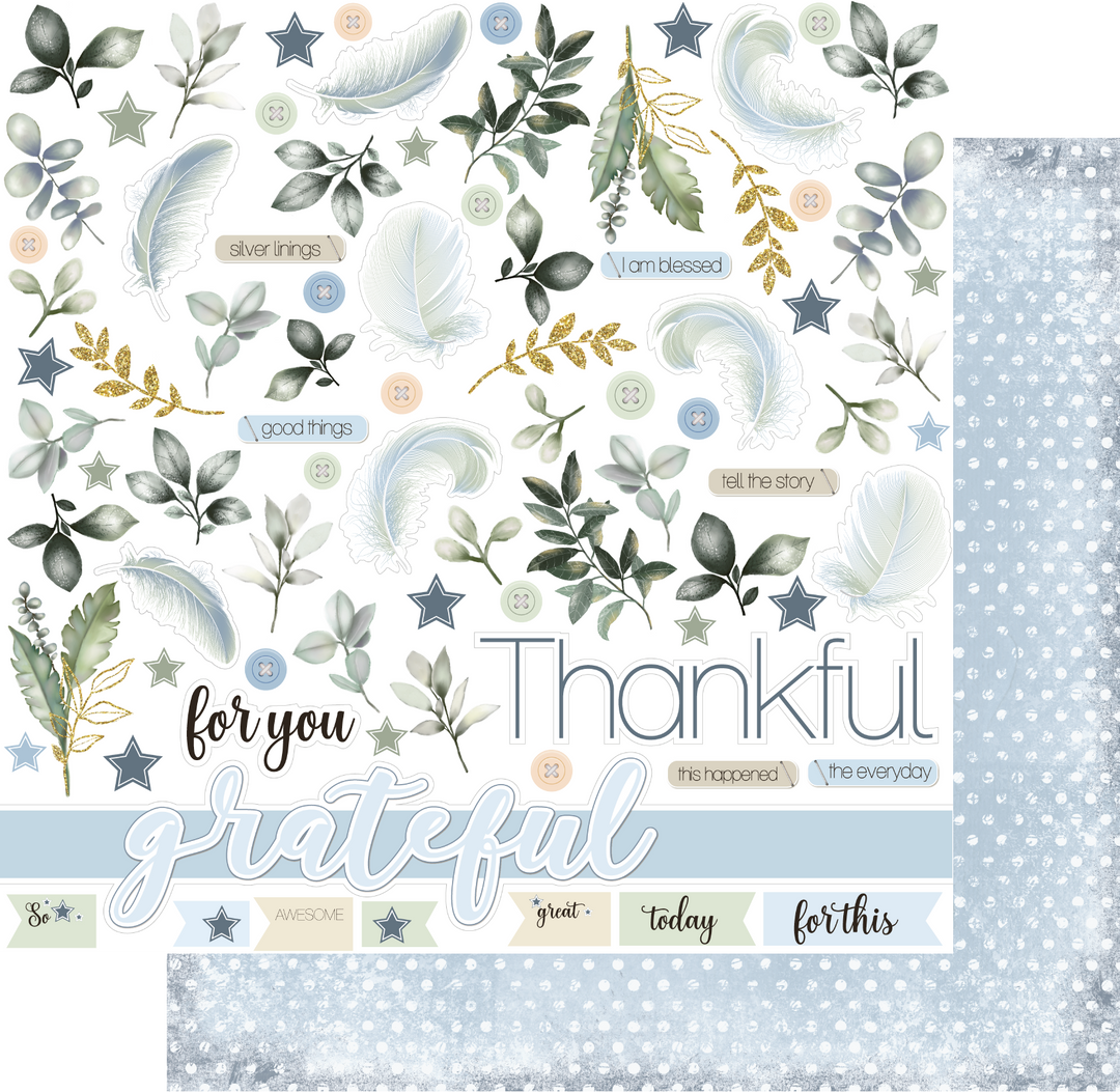 Uniquely Creative - Grateful Paper (Boho Soul Collection) – 3 Wise Crafters